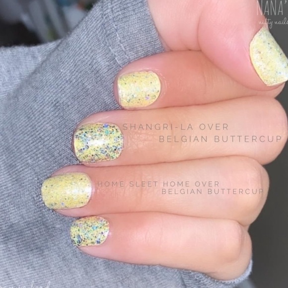 Color Street | Makeup | 325 Nwt Color Street Yellow Belgian Buttercup ...